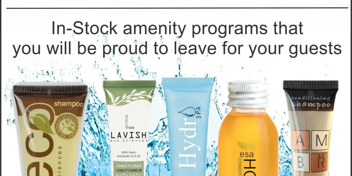 Guest Amenity Samples FREE SHIPPING – Hotel Supplies Canada
