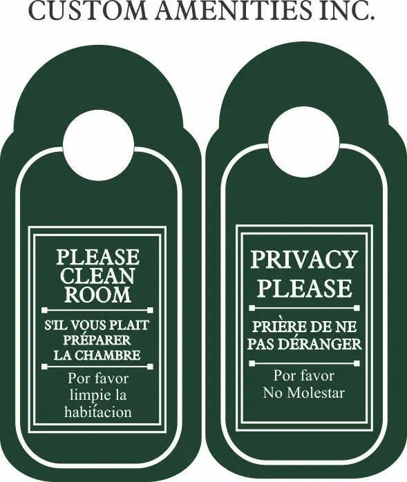 Hotel Do Not Disturb Signs (10 per case) Hotel Supplies Canada – Hotel ...